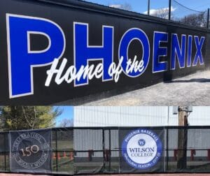 Custom Vertical Banners Case Study: Wilson College | Graphics Universal